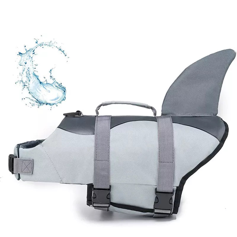 Dog Shark Life Jacket - Safe and Stylish Swimwear